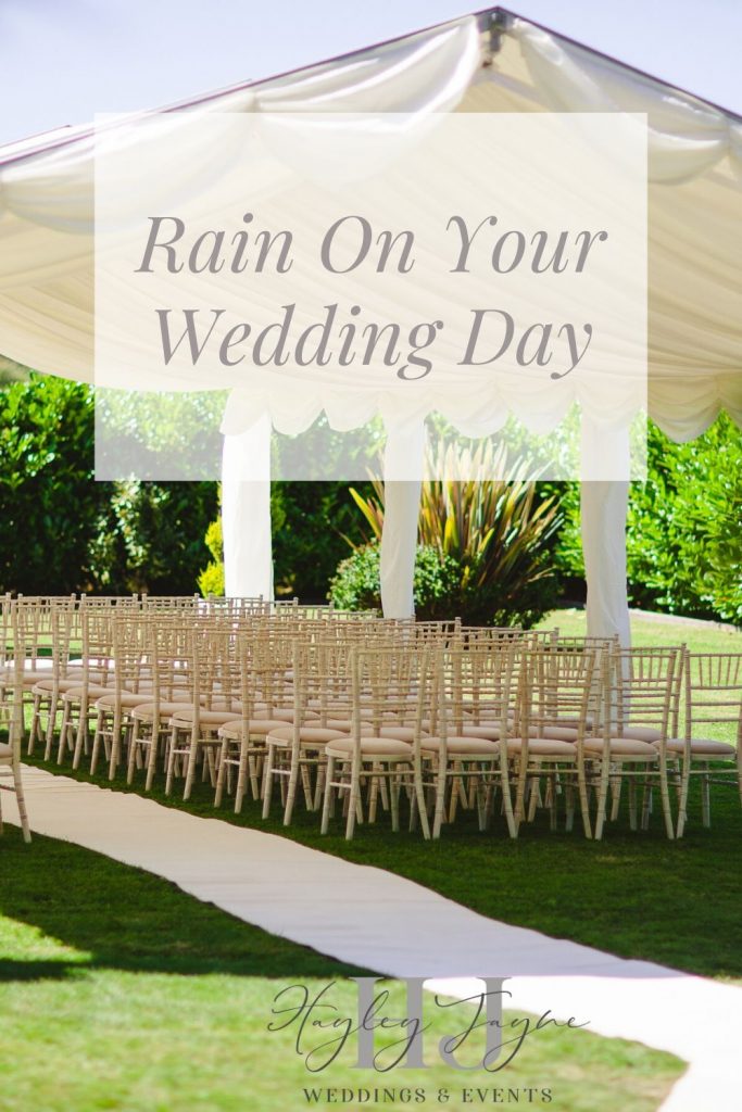 How To Plan For Rain On Your Wedding Day